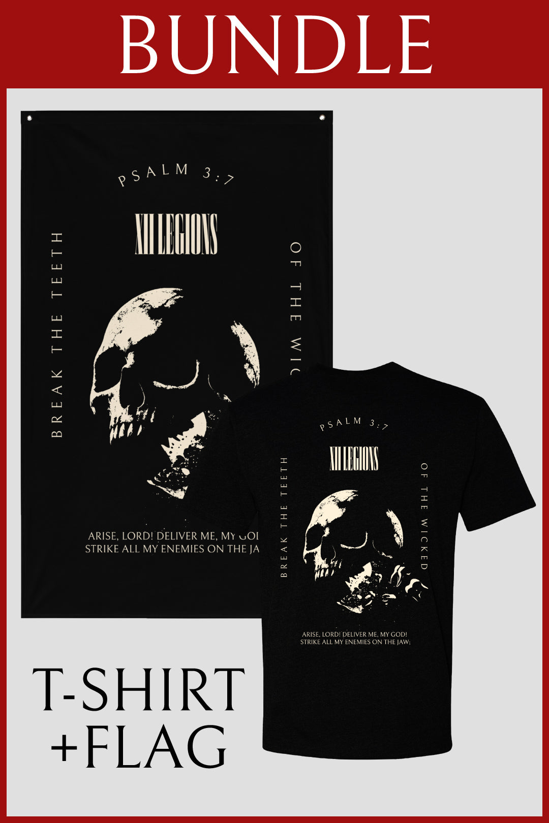 APPAREL & FLAGS – XII LEGIONS